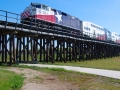 (TRE) Trinity Rail Express - JCF Bridge & Concrete